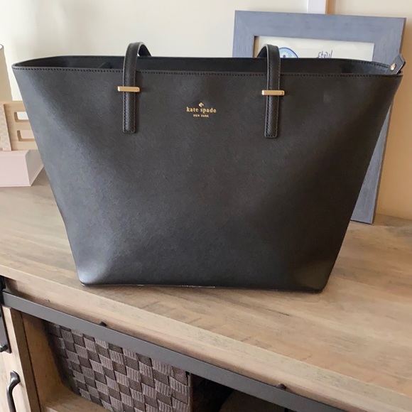 kate spade | Bags | Kate Spade Black Tote | Poshmark